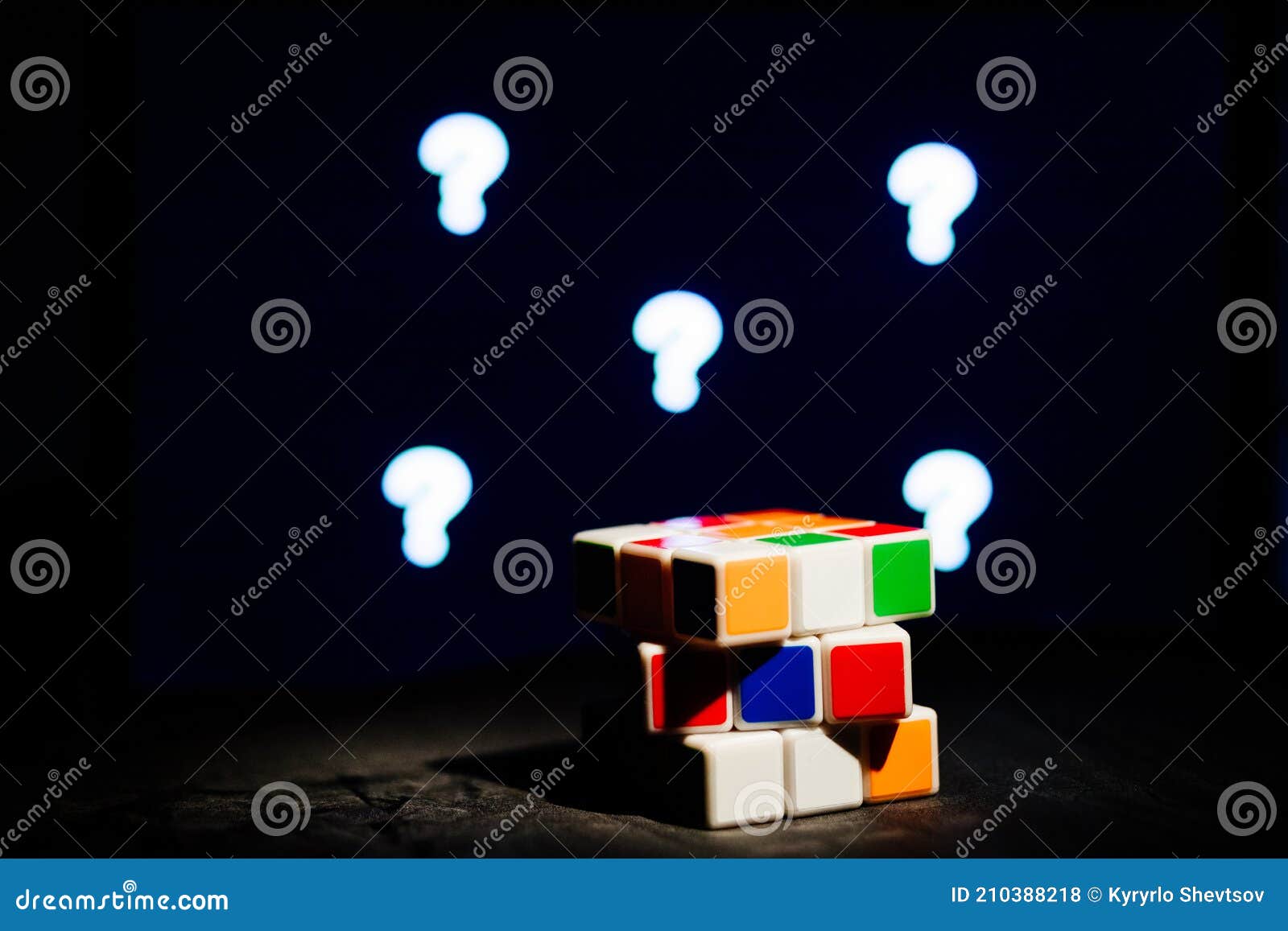 Rubik s cube solve editorial stock photo. Image of mind - 210388218