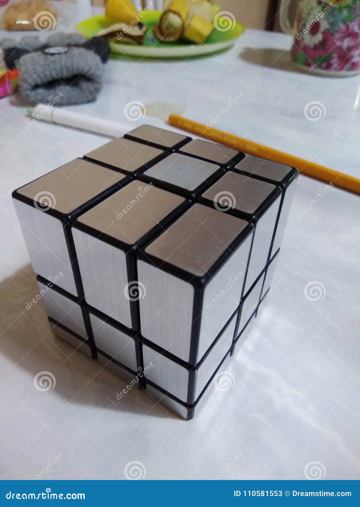 Rubik s cube editorial stock photo. Image of cube, mega - 110581553