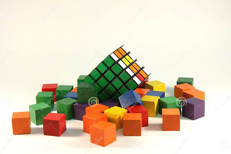 Rubiks cube editorial stock photo. Image of rubiks, blocks - 7488418