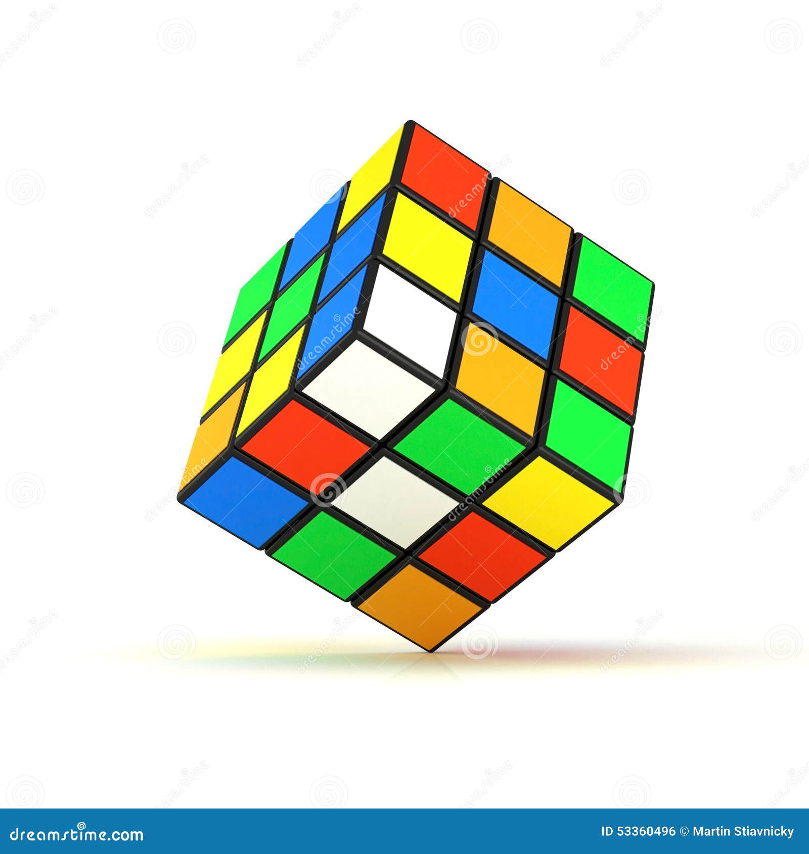 Rubiks cube editorial photo. Illustration of graphic - 53360496