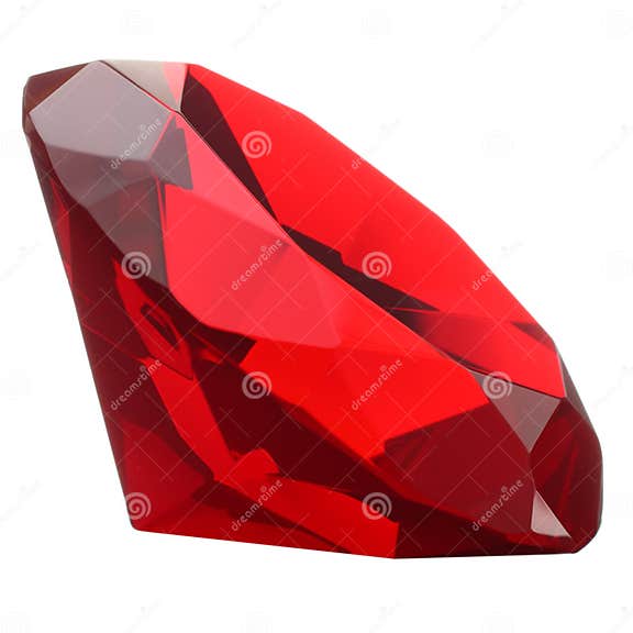 Rubis De Rouge De Pierre Gemme Image stock - Image du pierre, luxe: 8010761