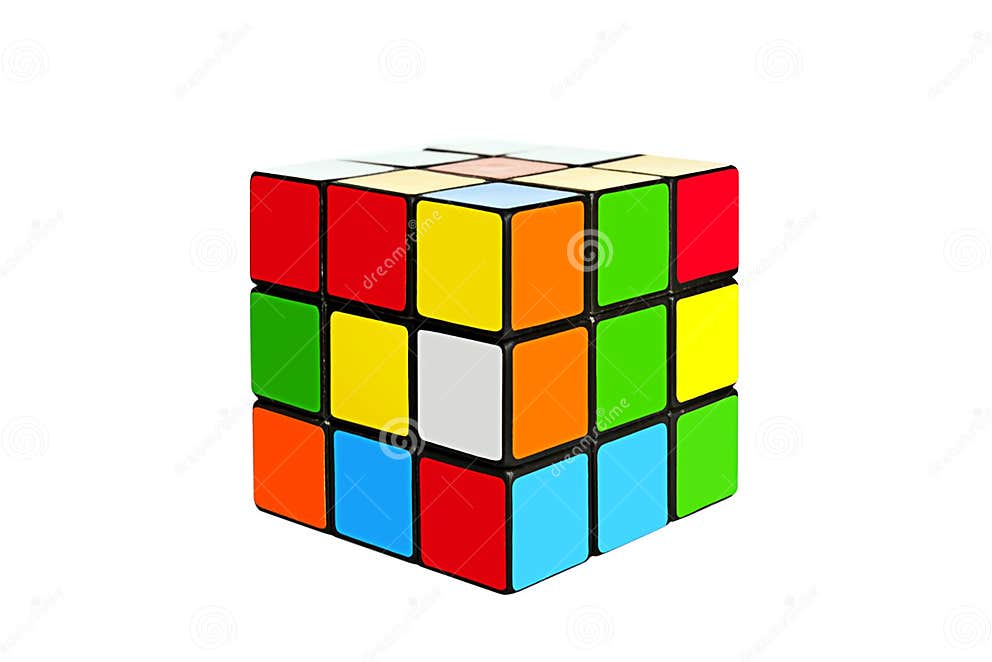 Rubix cube editorial stock image. Image of element, rubic - 25411119