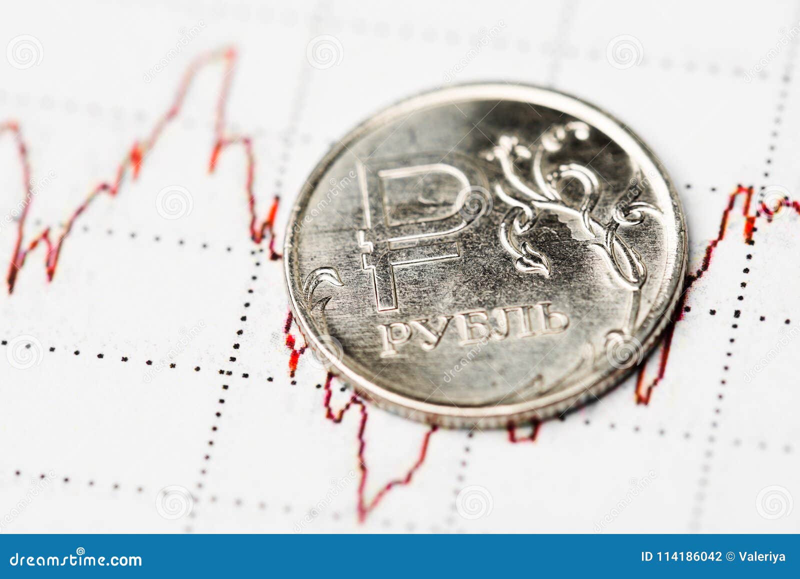 Ruble exchange rate stock photo. Image of margins, charges - 114186042
