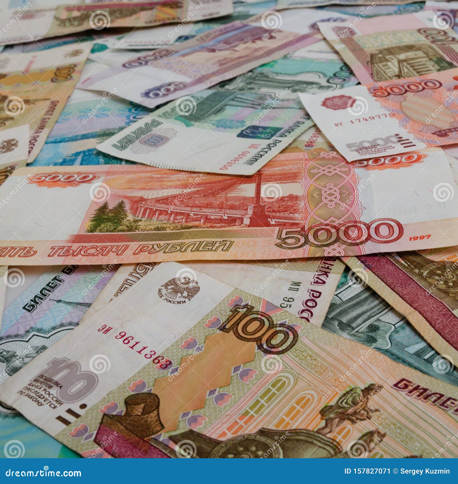 Rubles stock image. Image of financial, bills, expenses - 157827071