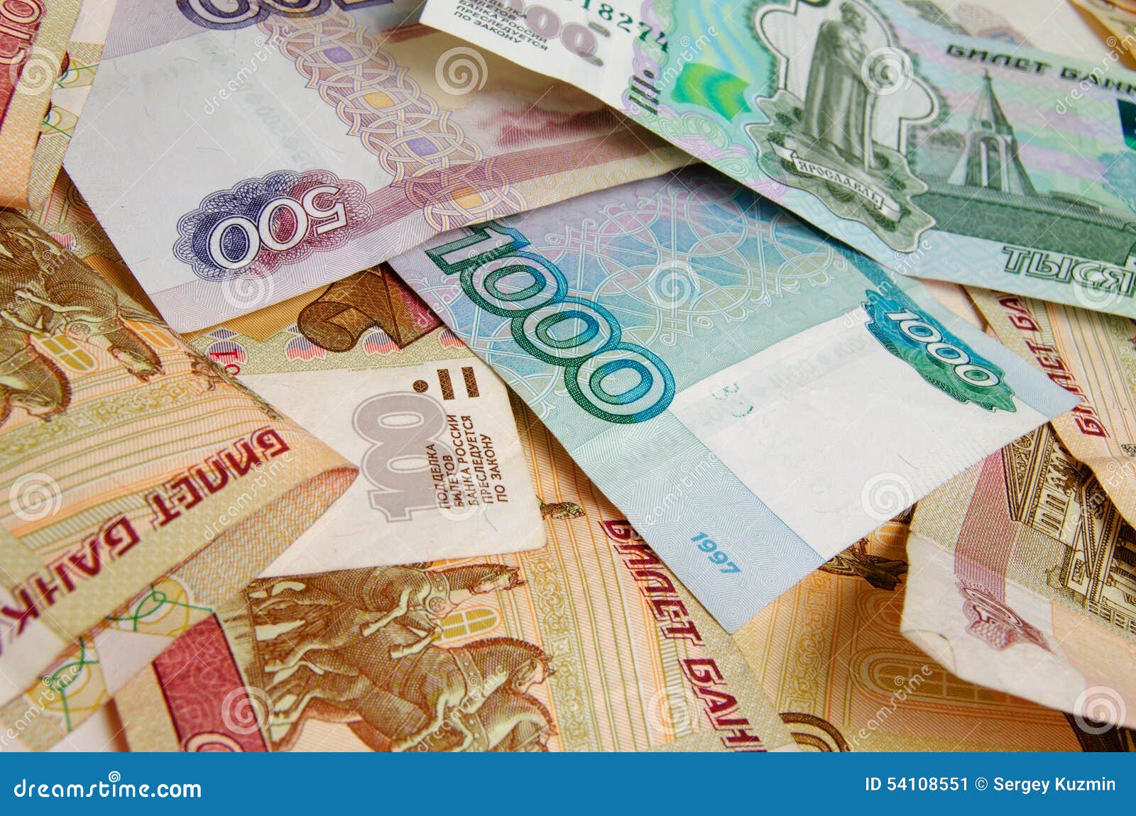Rubles. stock image. Image of rubles, financing, payments - 54108551