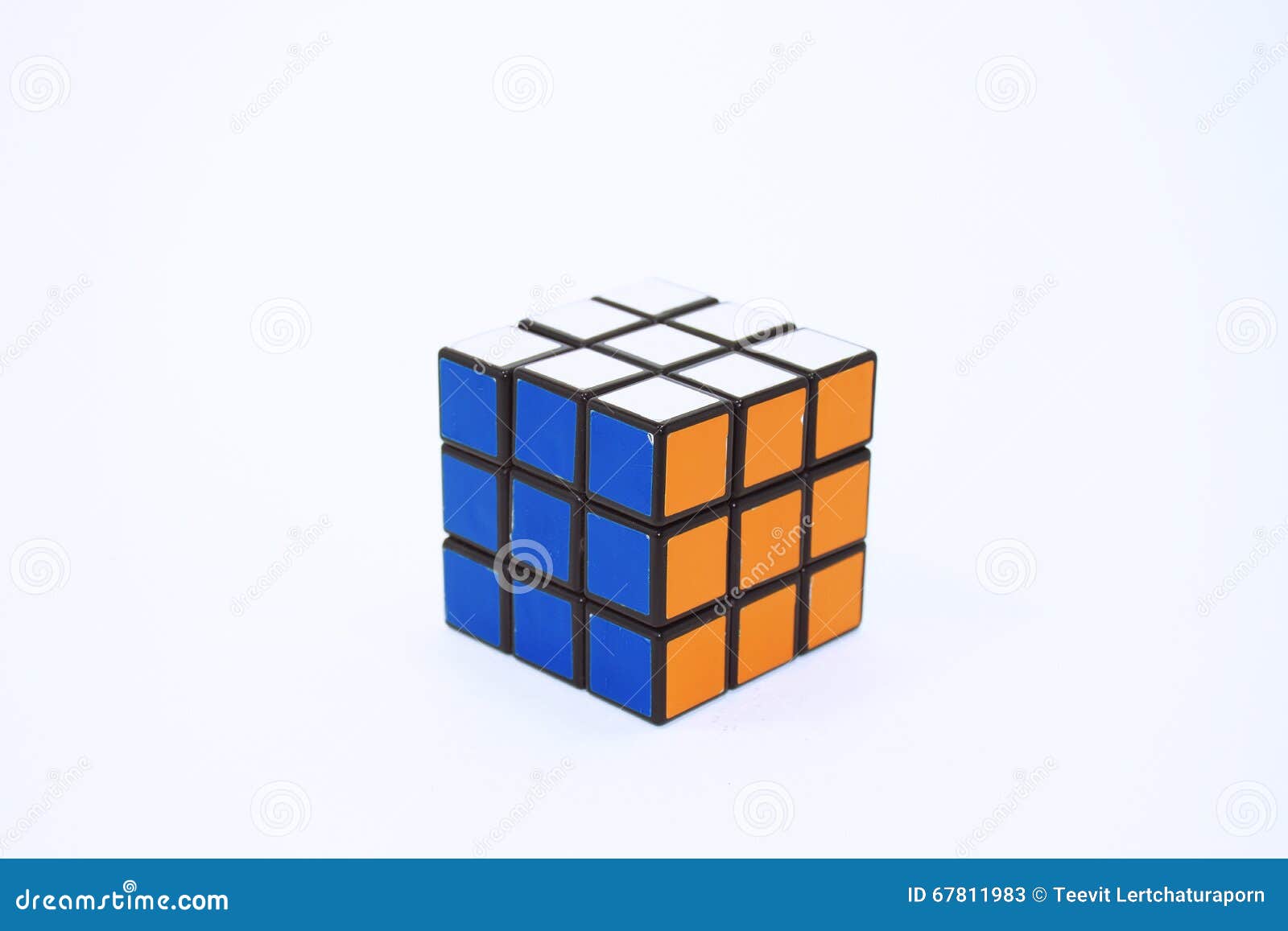 Rubric cube stock image. Image of rubric, whitebackground - 67811983