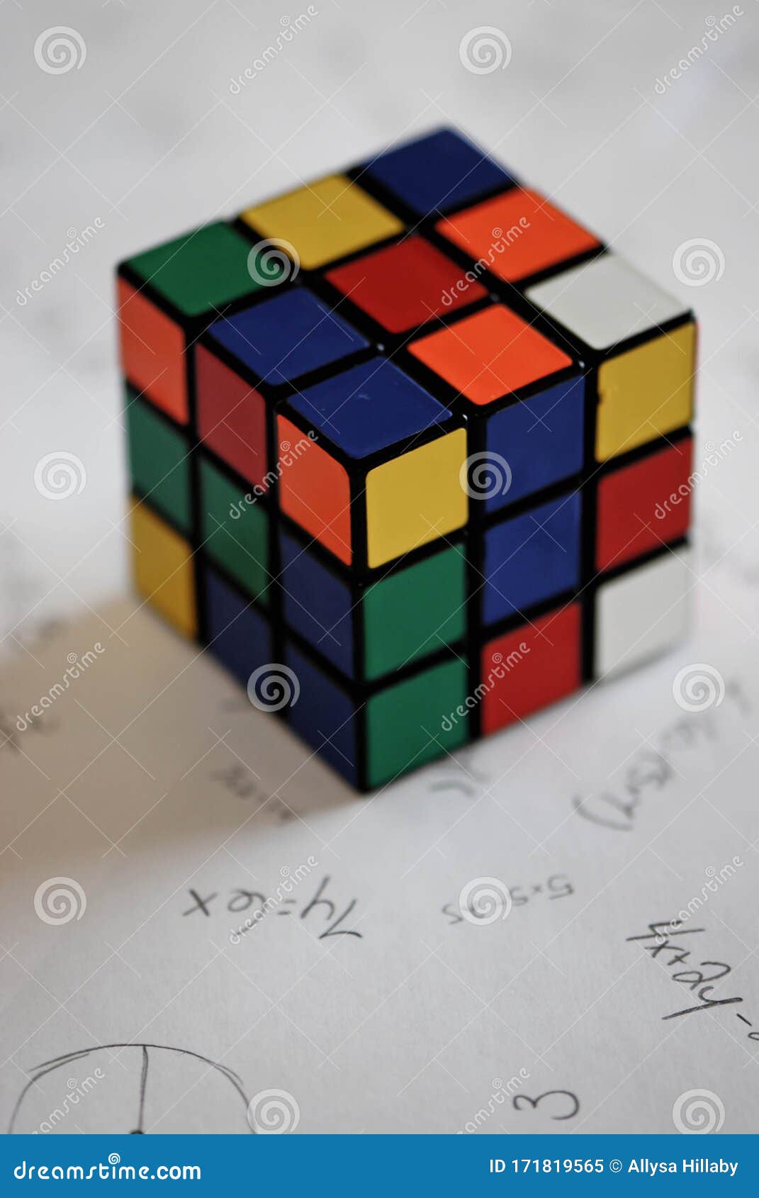 Rubrics cube toy editorial image. Image of play, cube - 171819565