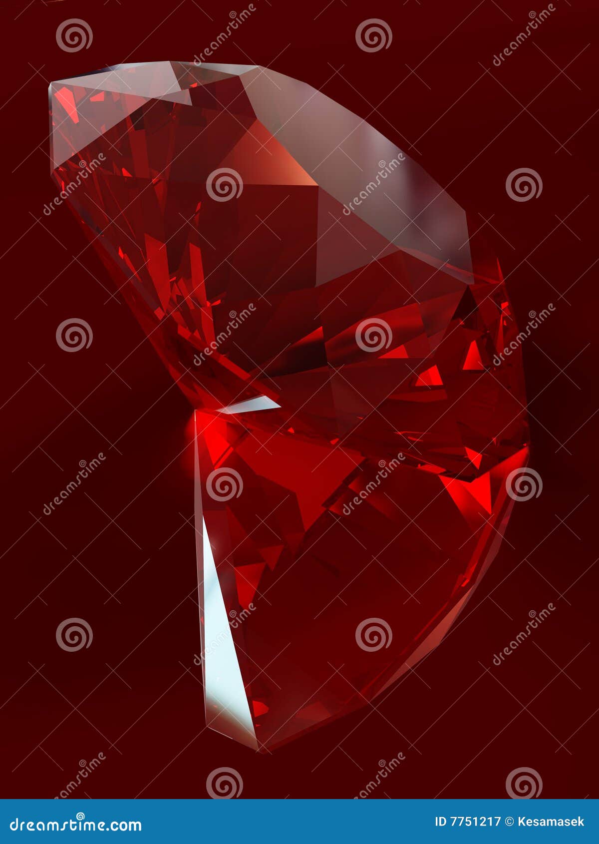 Ruby stock illustration. Illustration of bling, jewel - 7751217