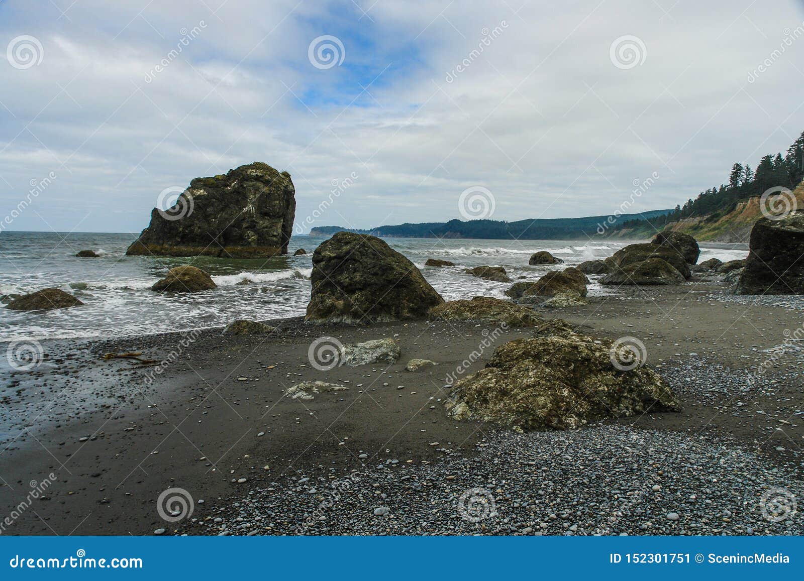 Ruby Beach stock image. Image of scenic, states, america - 152301751