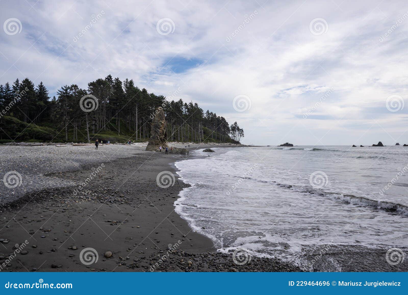 Ruby Beach stock photo. Image of northwest, landmark - 229464696
