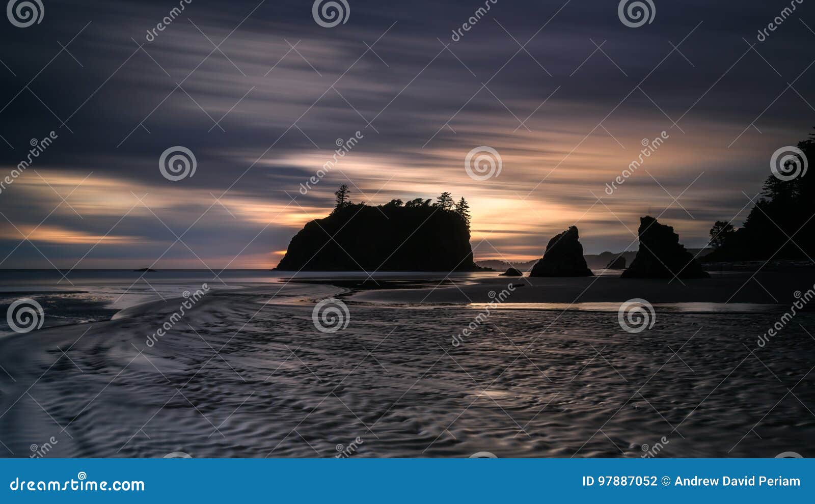 Ruby Beach stock photo. Image of glow, coastal, seascape - 97887052