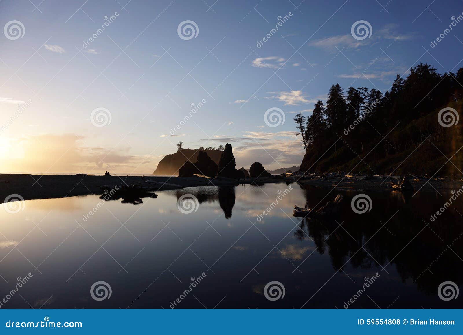 Ruby beach stock photo. Image of sunset, northwest, olympic - 59554808