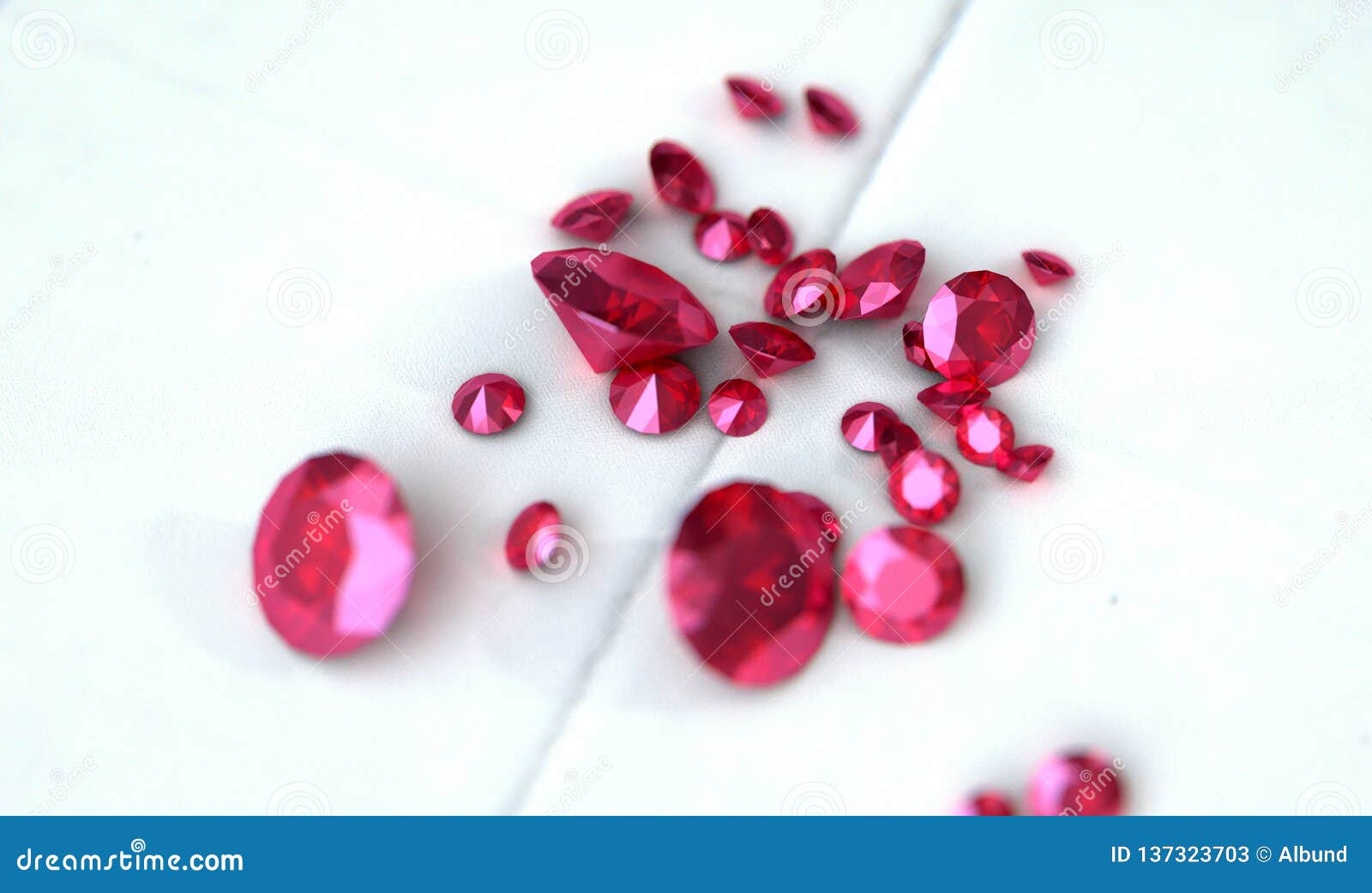 Ruby Collection stock image. Image of sizes, crystal - 137323703
