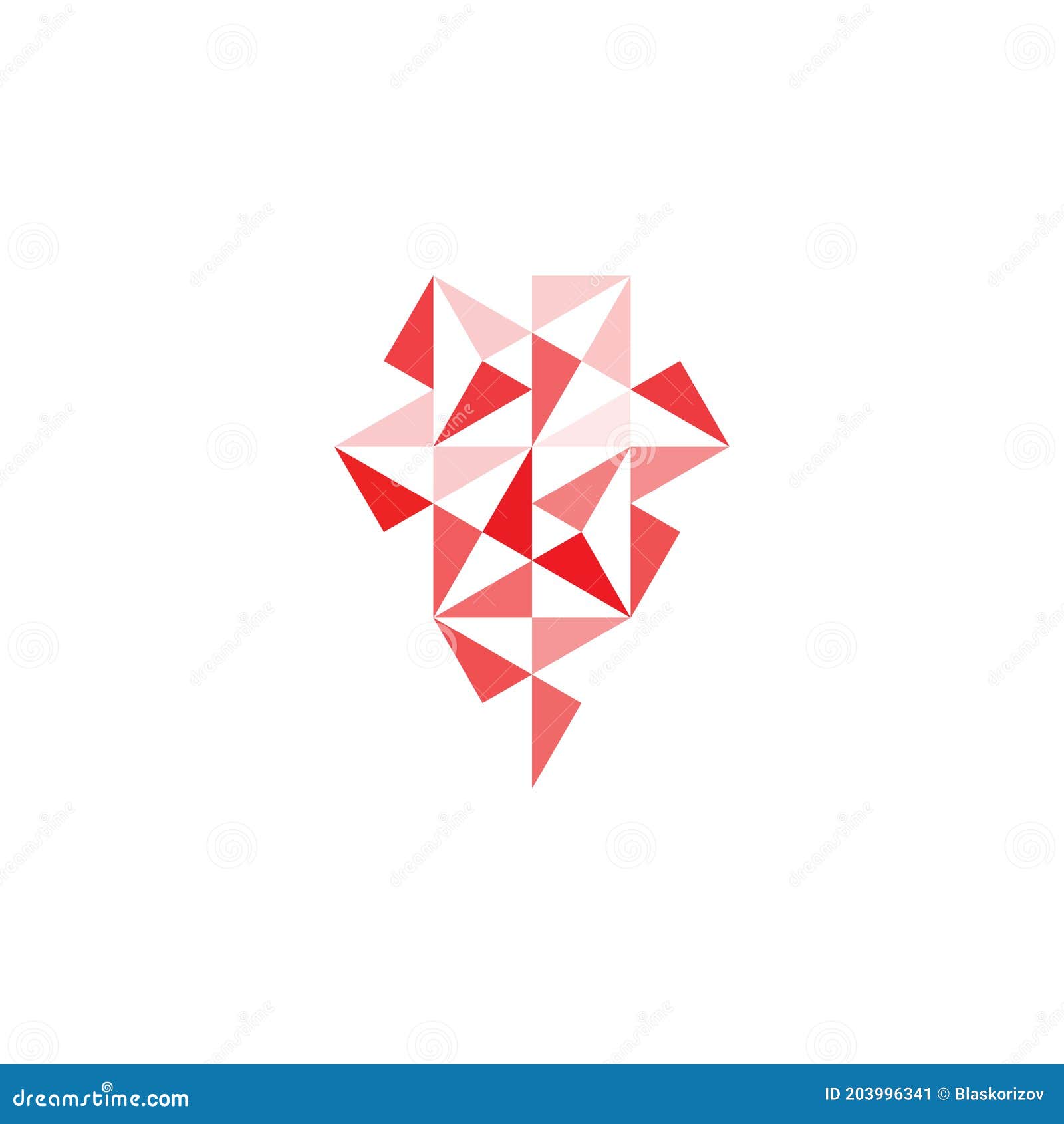 Ruby Crystal Jewelry Icon Logo Design Element Stock Vector ...