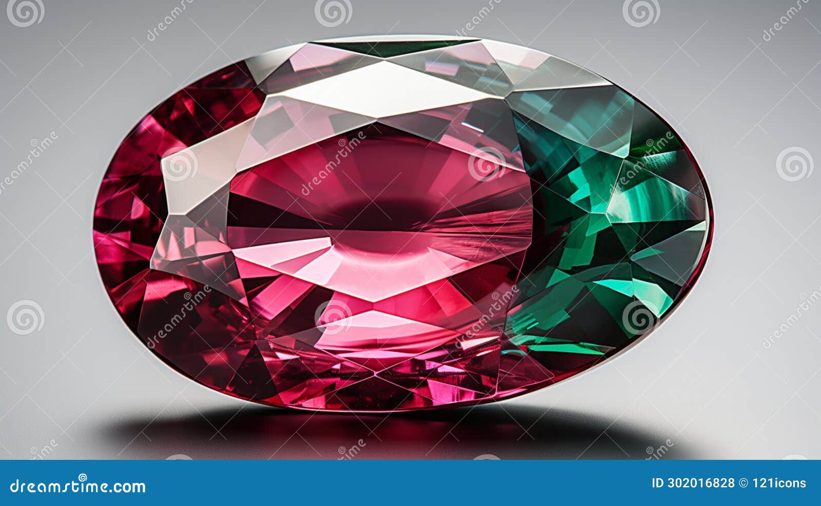 A Ruby and Emerald Isolated on Transparent Background Stock ...