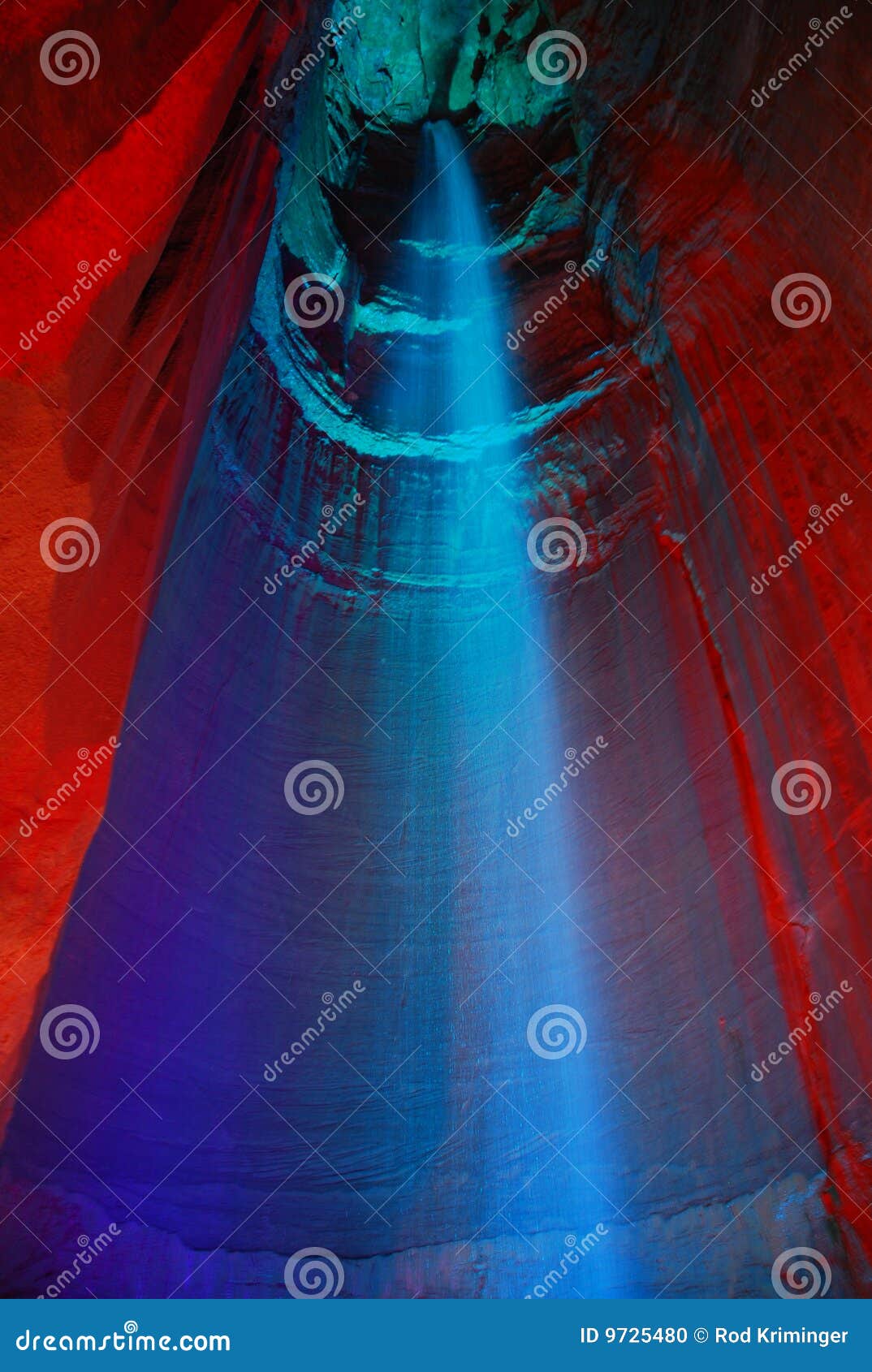Ruby Falls stock photo. Image of colorful, tennessee, lookout - 9725480