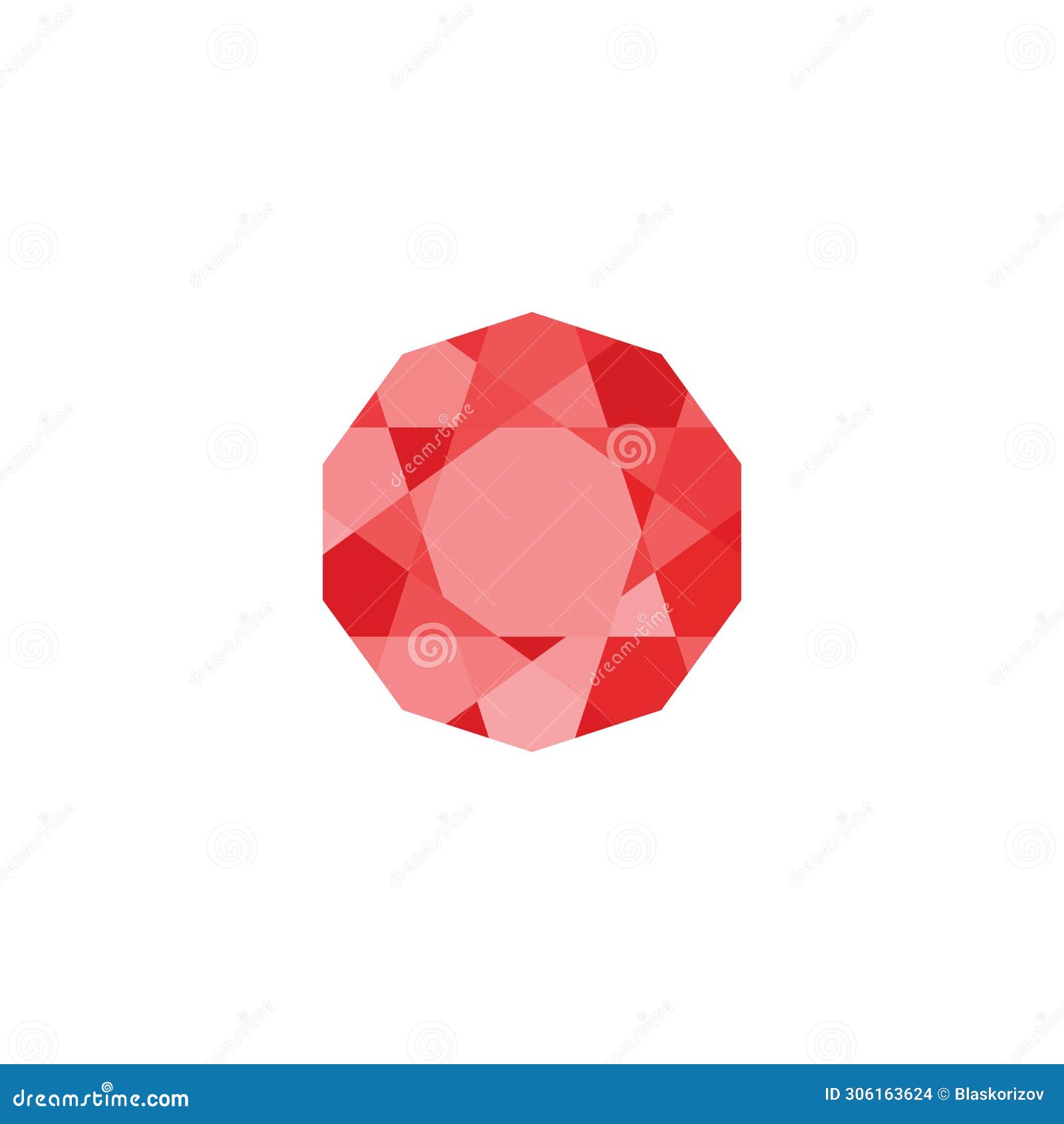 Ruby Gemstone Vector Logo Clipart Stock Vector - Illustration of glass ...