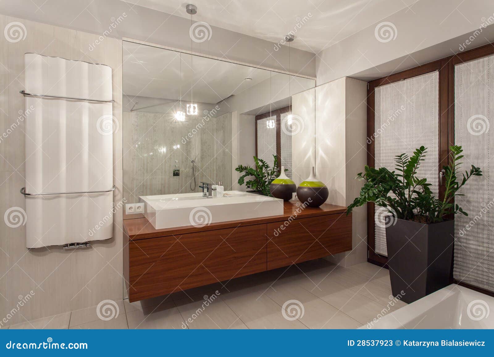 Ruby House - Contemporary Bathroom Stock Image - Image of design ...