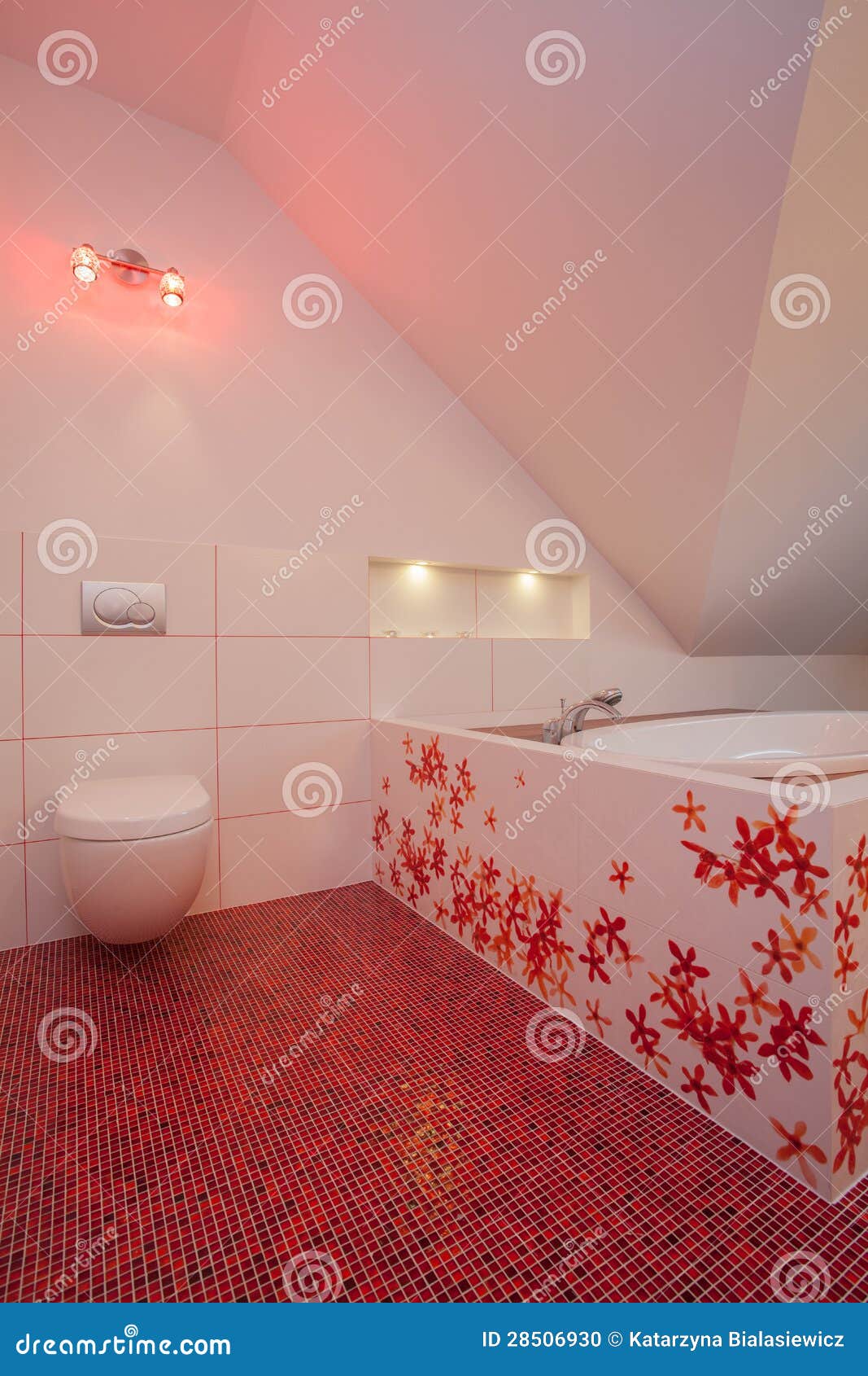 Ruby House - Toilet and Bath Stock Photo - Image of relaxing ...