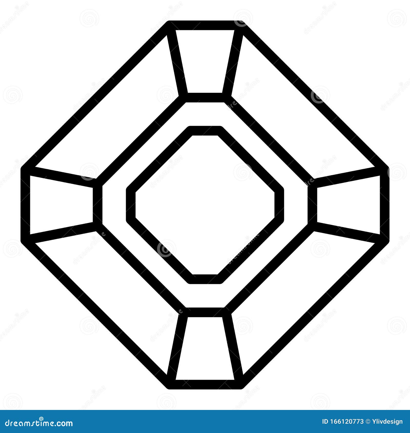 Ruby Jewel Vector Illustration | CartoonDealer.com #11209176