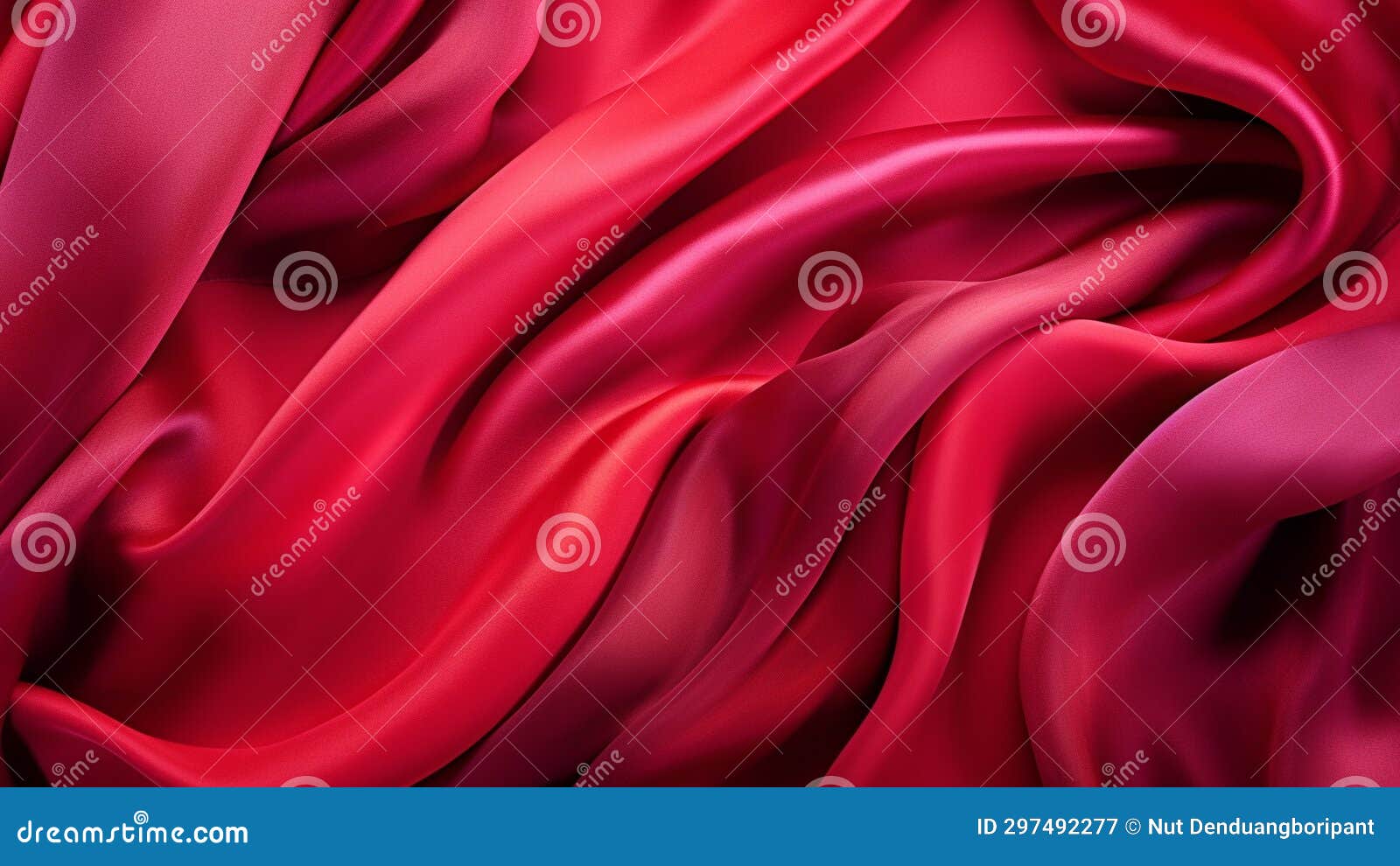 Ruby Red and Amethyst Purple Fluid Waves Abstract Pattern Stock Image ...