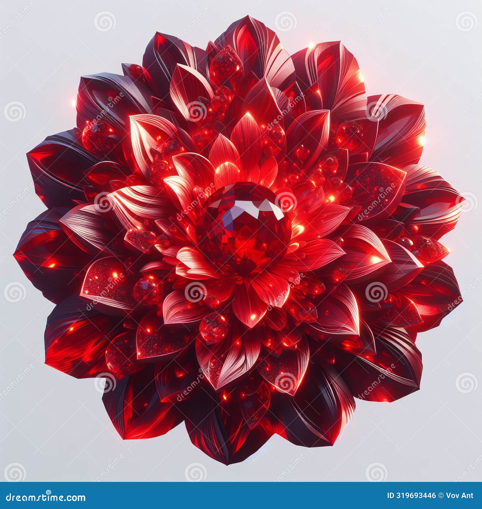 Ruby Red Brilliance a Brilliant Ruby Red Light Effect that Shi Stock ...