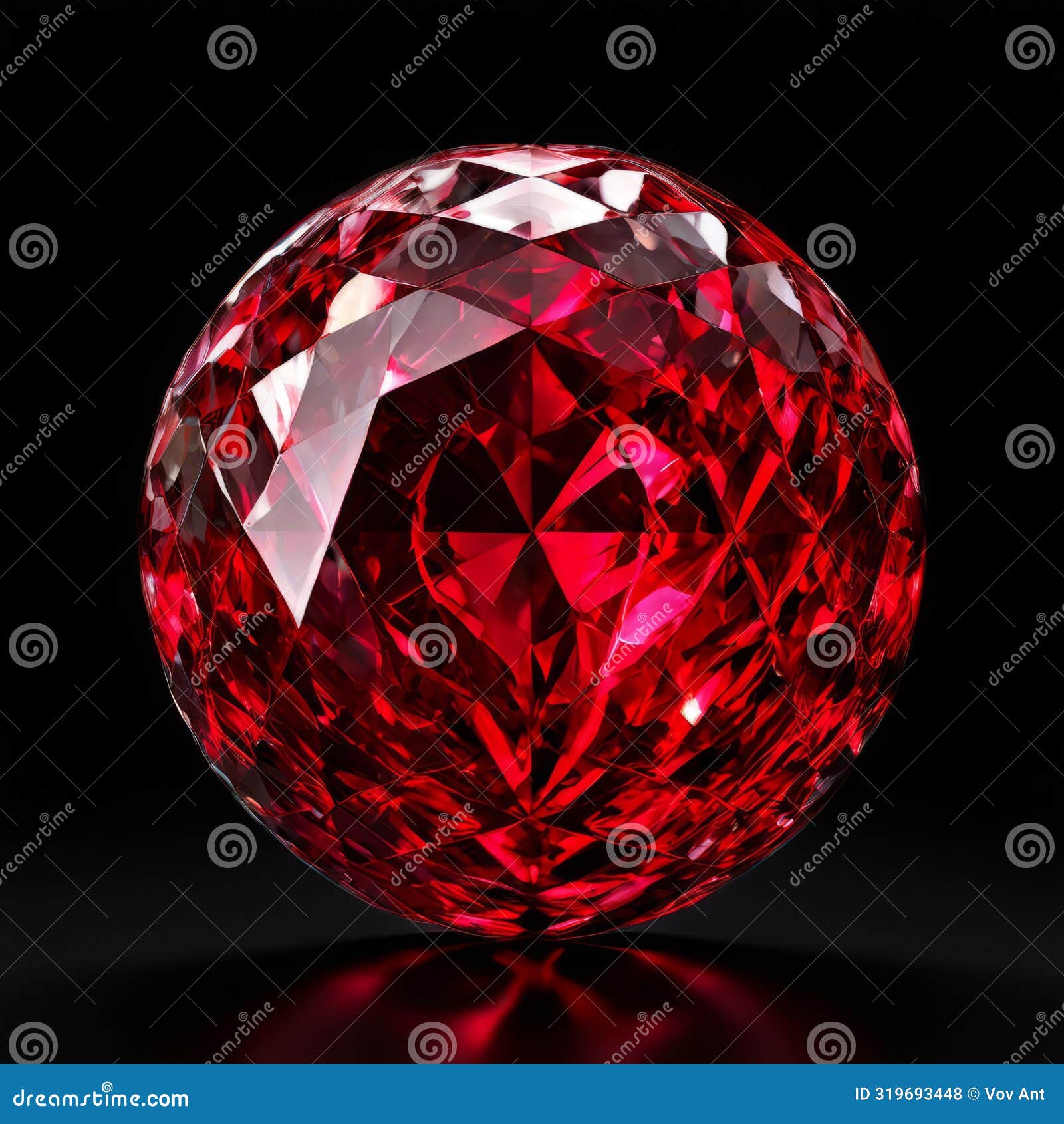 Ruby Red Brilliance a Brilliant Ruby Red Light Effect that Shin Stock ...