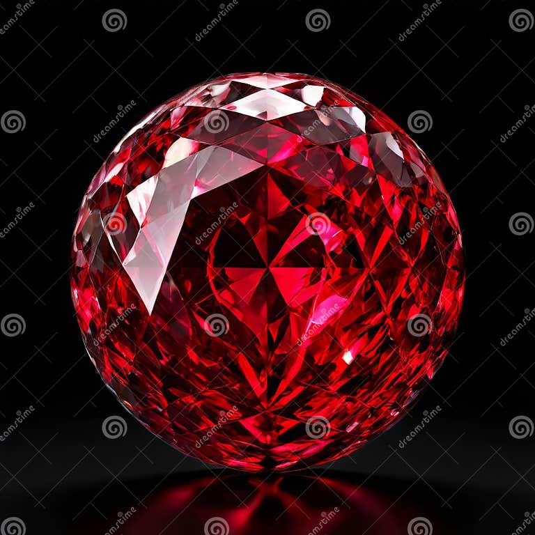 Ruby Red Brilliance a Brilliant Ruby Red Light Effect that Shin Stock ...