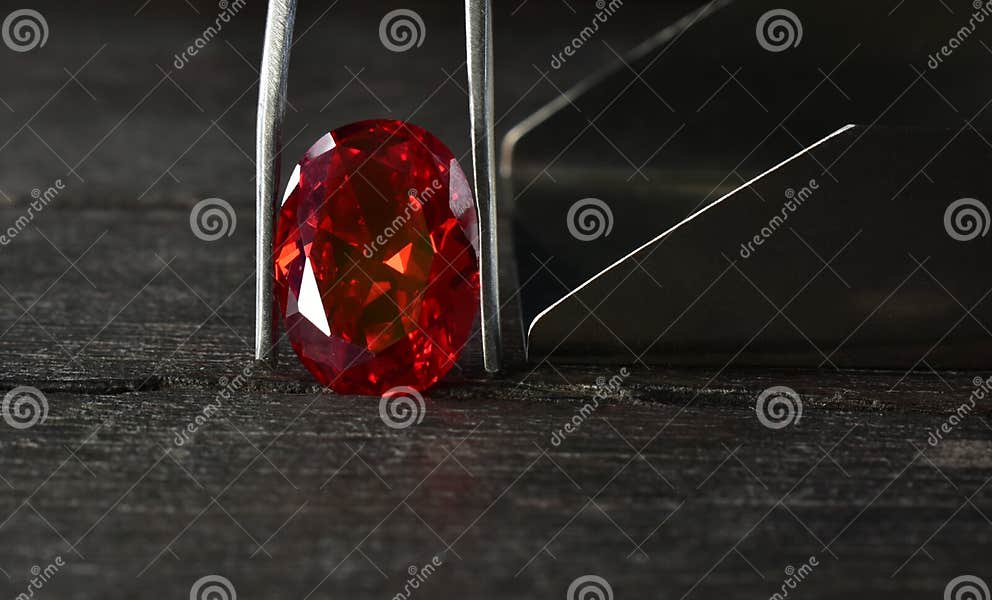 Ruby is a Red Gem Beautiful by Nature is a Rare and Expensive Stock ...