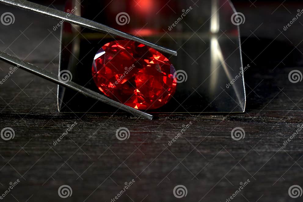 Ruby is a Red Gem Beautiful by Nature is a Rare and Expensive Stock ...