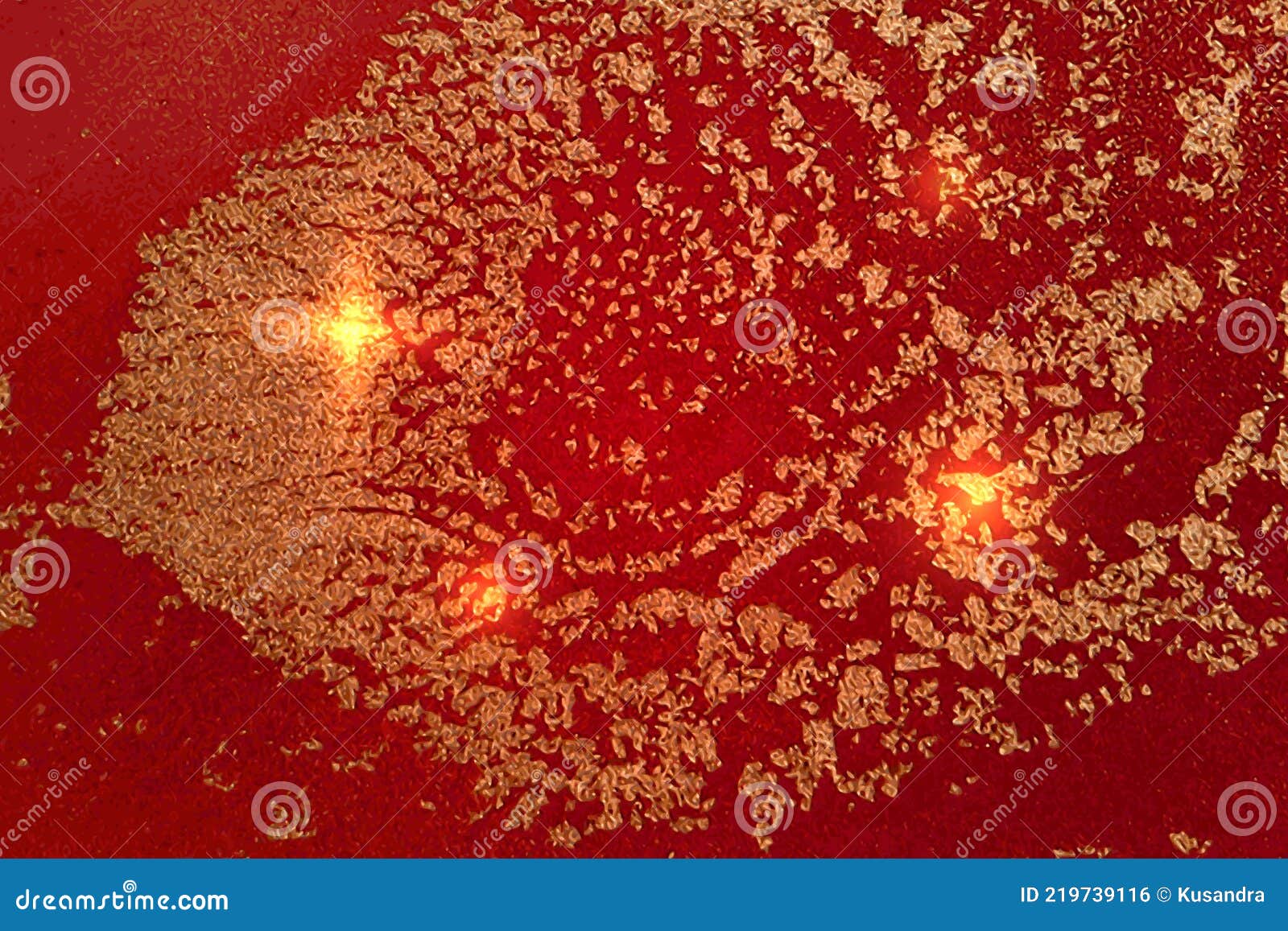 Ruby Red and Gold Abstract Alcohol Ink Marble Texture Stock Vector ...