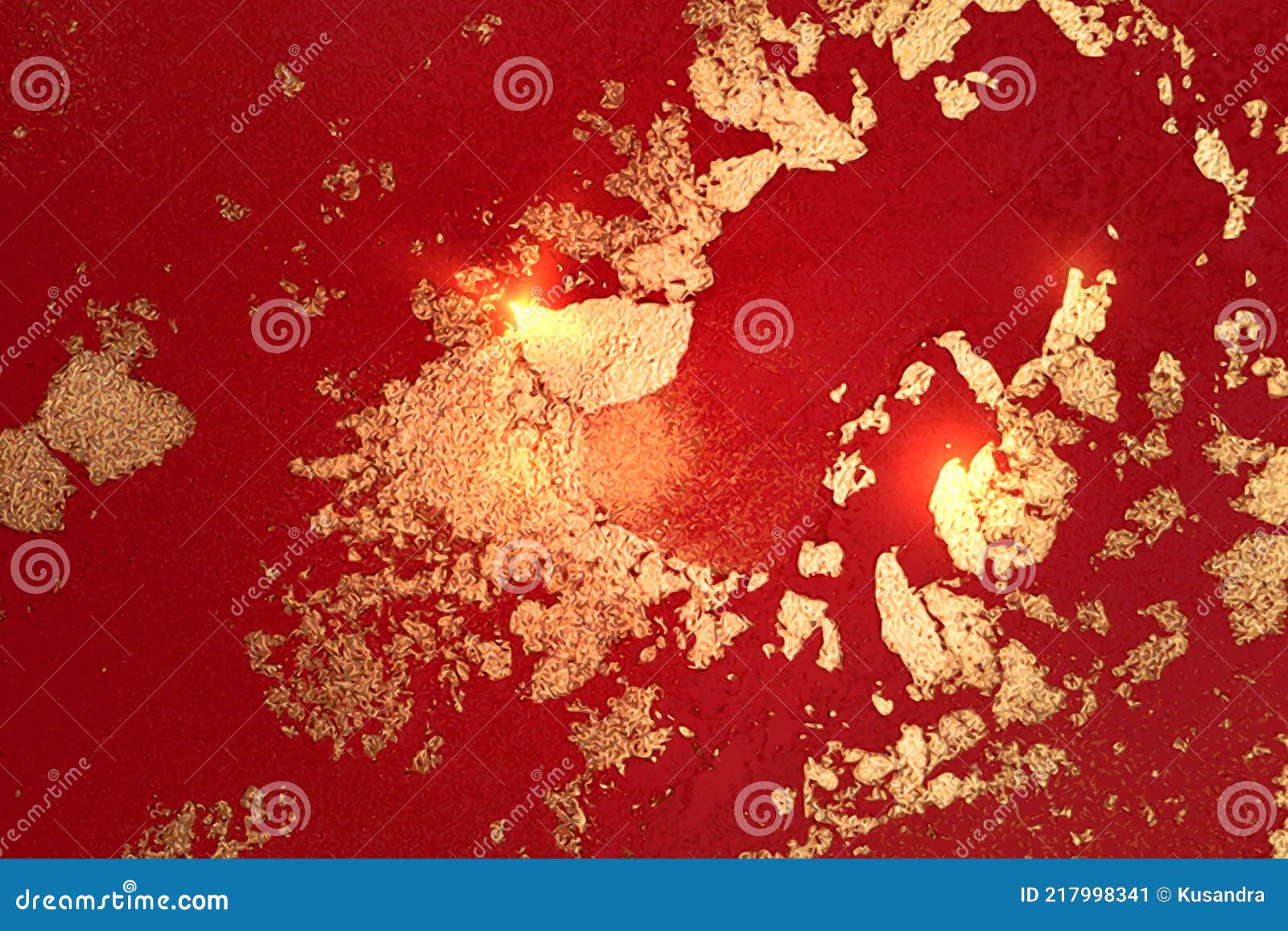 Ruby Red and Gold Pattern with Texture of Marble and Sparkles Stock ...