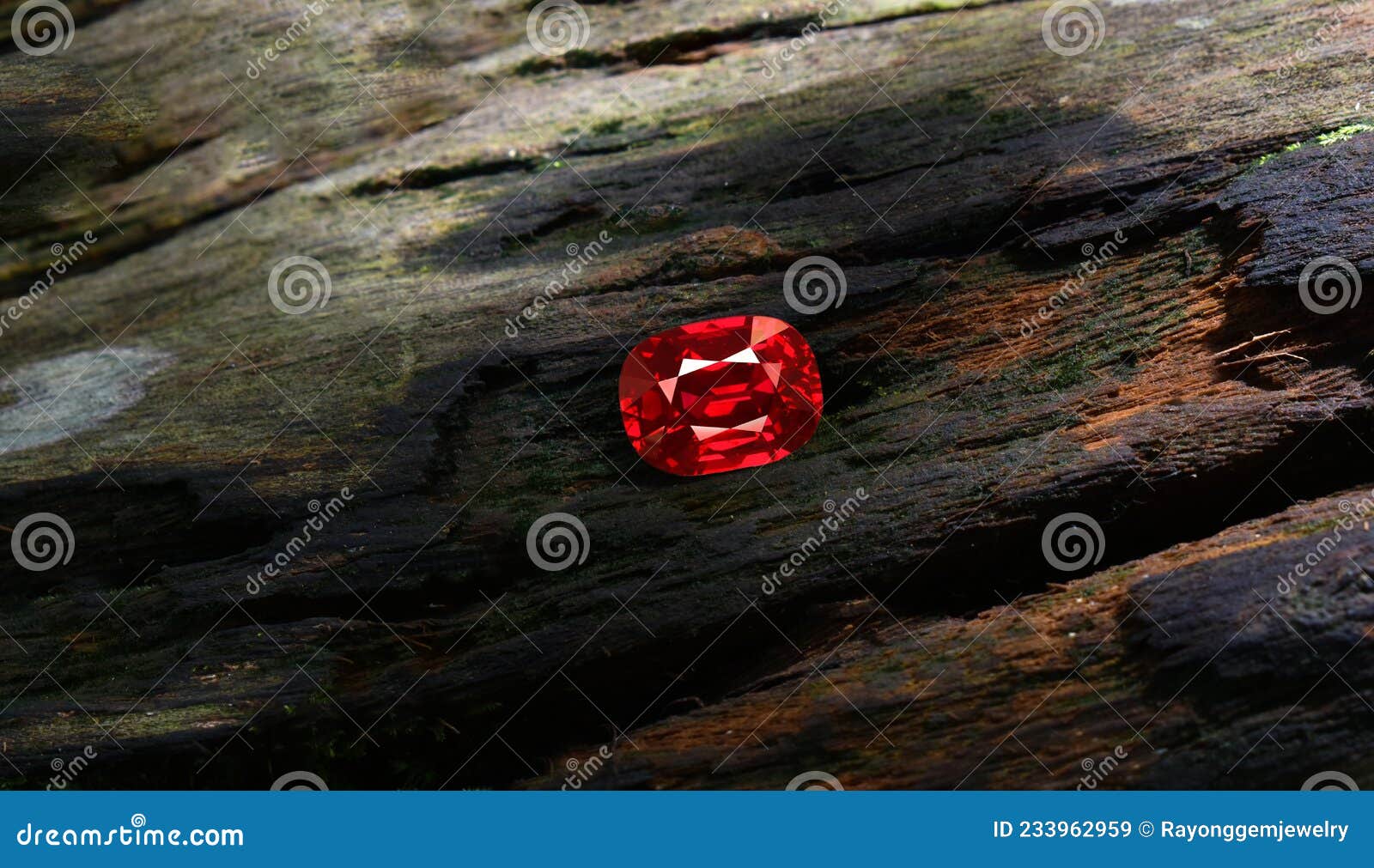 Ruby, Red, Large, Rare and Expensive for Making Jewelry. Popular Stock ...