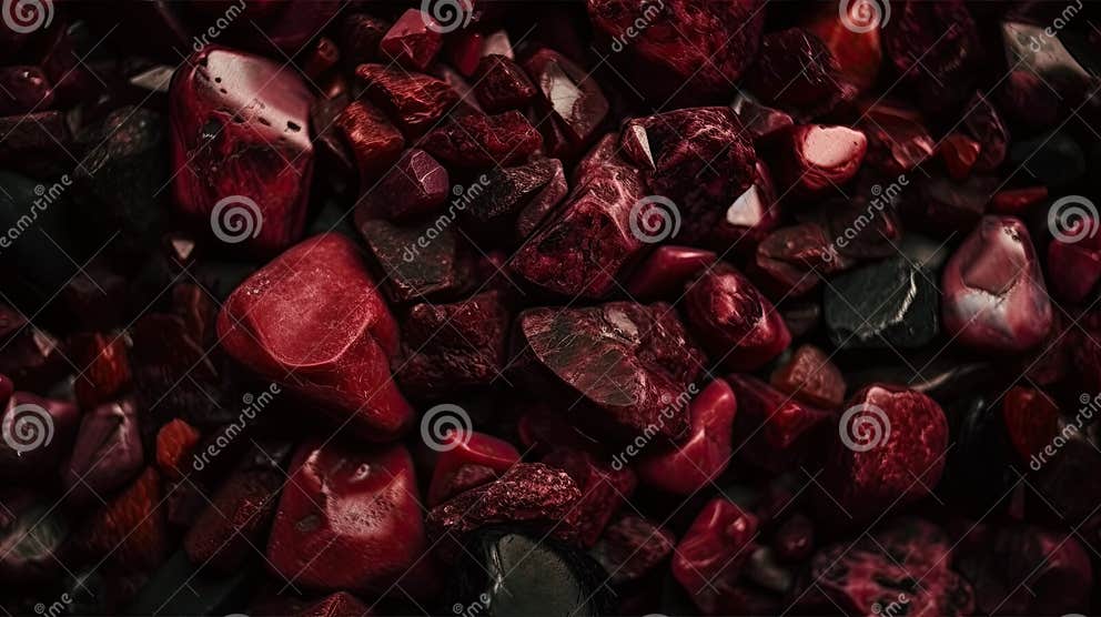 Ruby Red Stone Texture Background for Elegant Designs. Stock ...