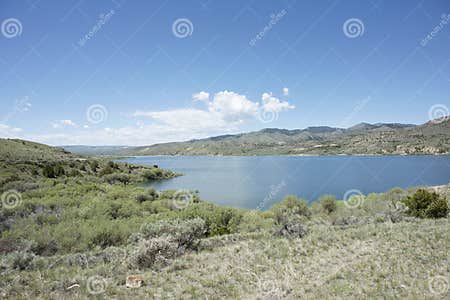Ruby Reservoir stock photo. Image of season, forest, peaceful - 31748812