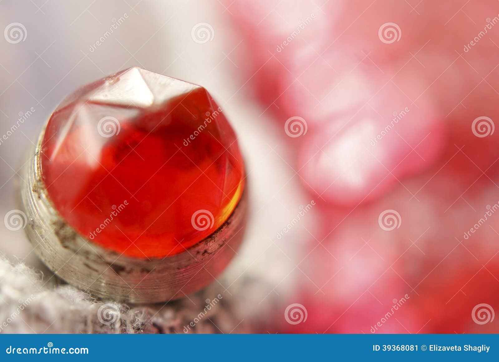 Ruby ring stock image. Image of dull, close, engagement - 39368081