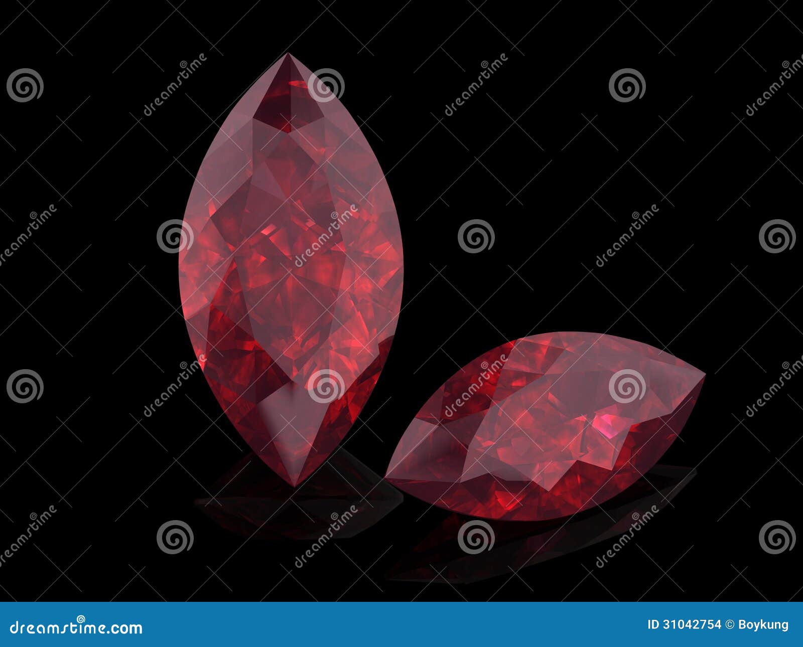 Ruby Or Rodolite Gemstone Funny Cartoon Character. Ruby Heart-cut ...