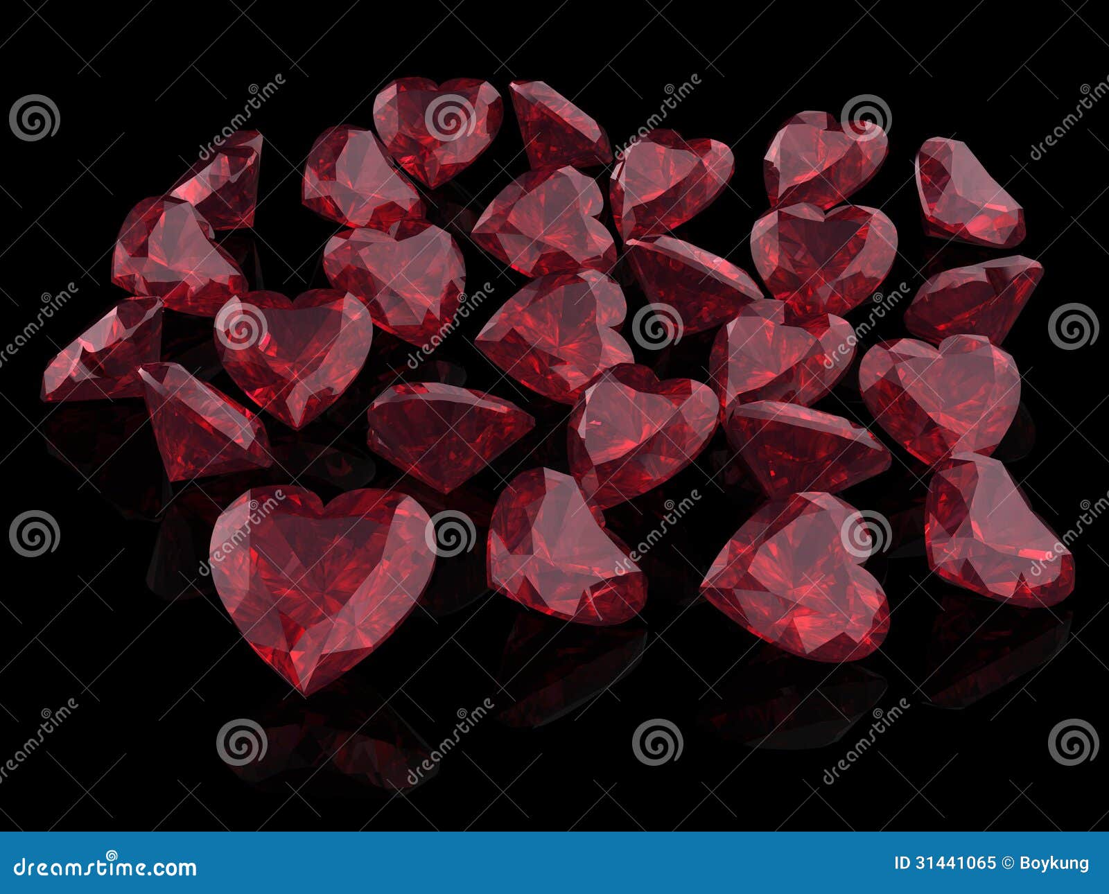 Ruby Or Rodolite Gemstone Funny Cartoon Character. Ruby Heart-cut ...