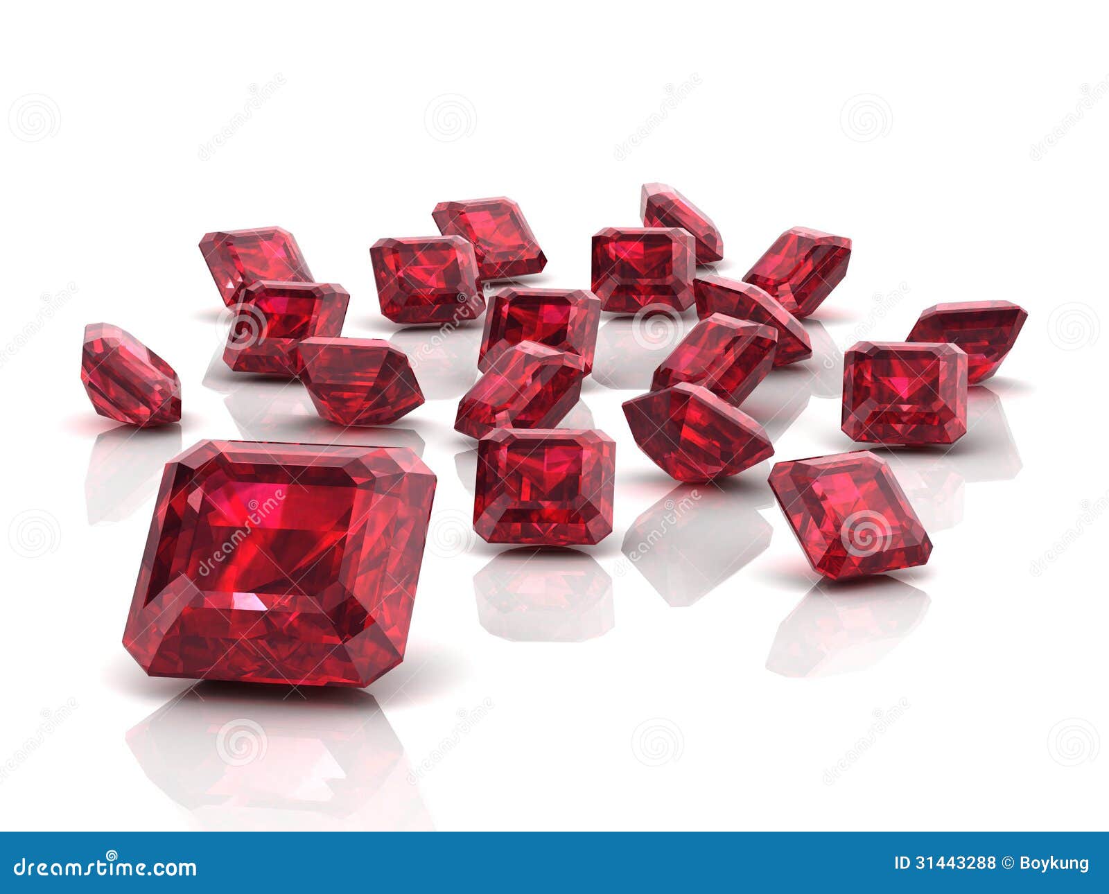 Ruby Or Rodolite Gemstone Funny Cartoon Character. Ruby Heart-cut ...