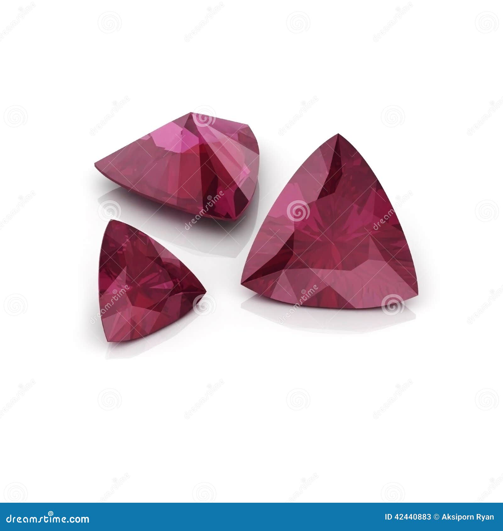 Trilliant 6 Facet Shape Royalty-Free Stock Photography | CartoonDealer ...