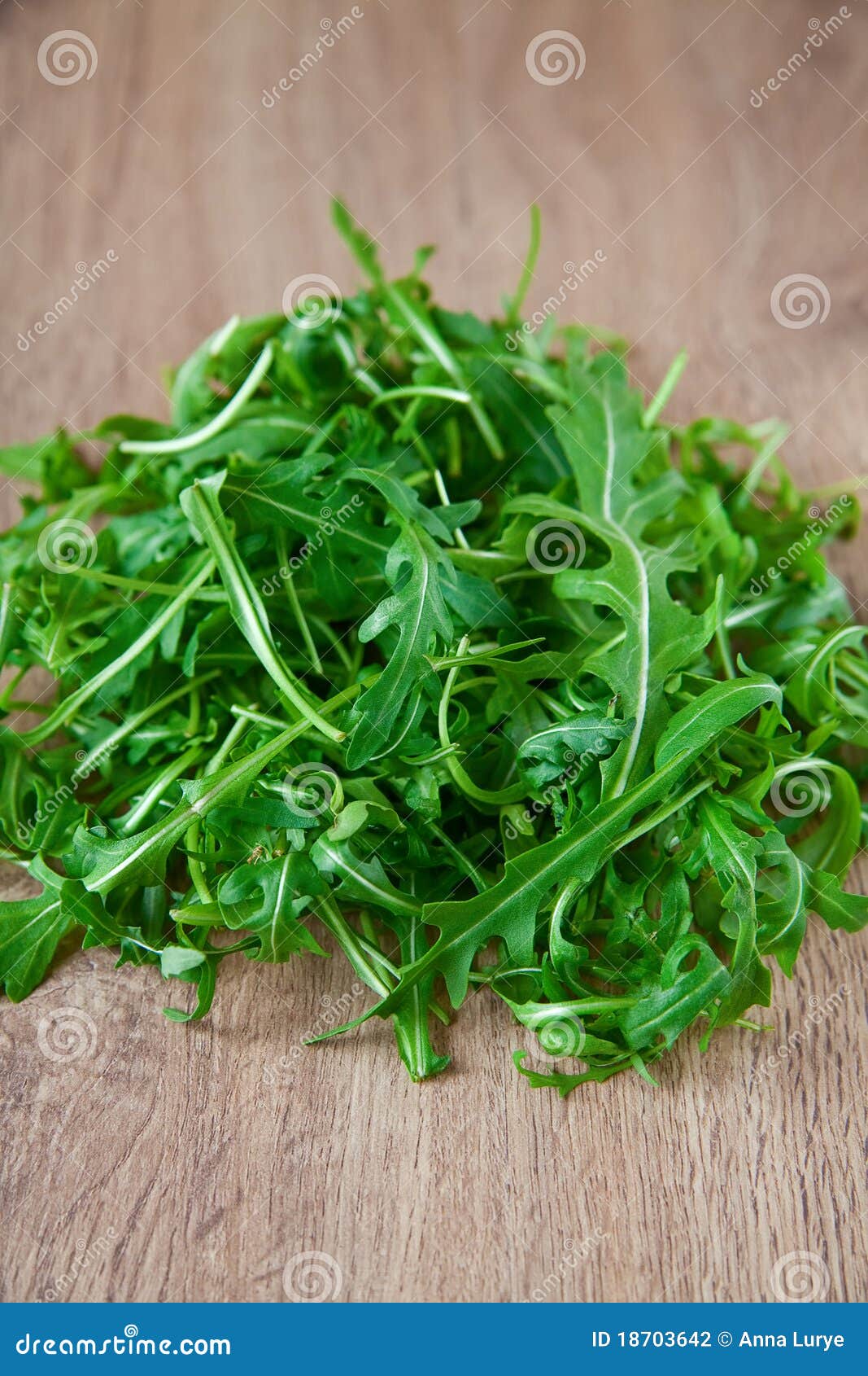 Ruccola on Table stock photo. Image of green, rocket - 18703642