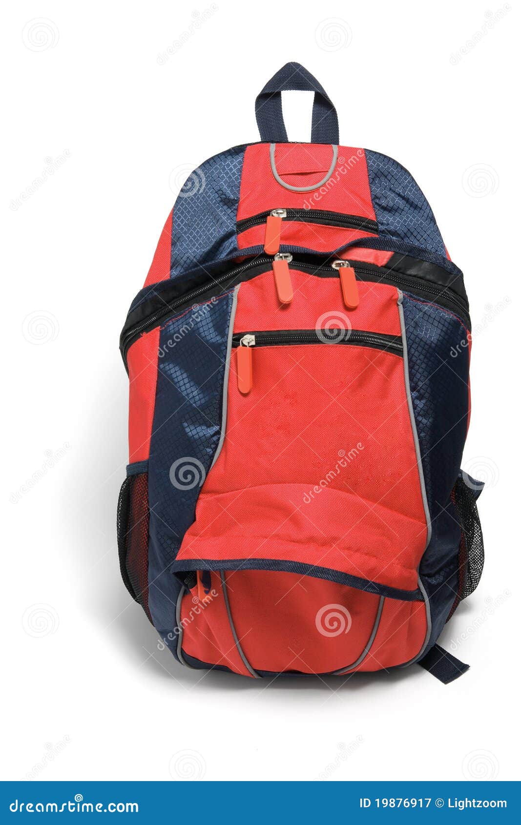 Rucksack stockbild. Bild von studio, leben, rucksack - 19876917