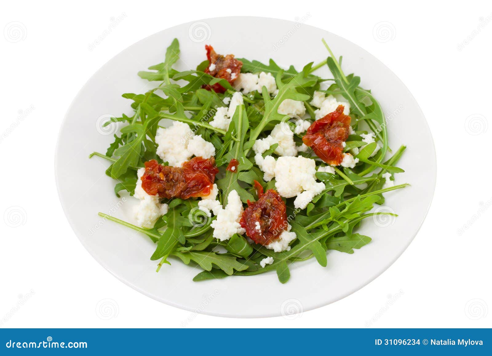 Rucola with dry tomato stock photo. Image of healthy - 31096234