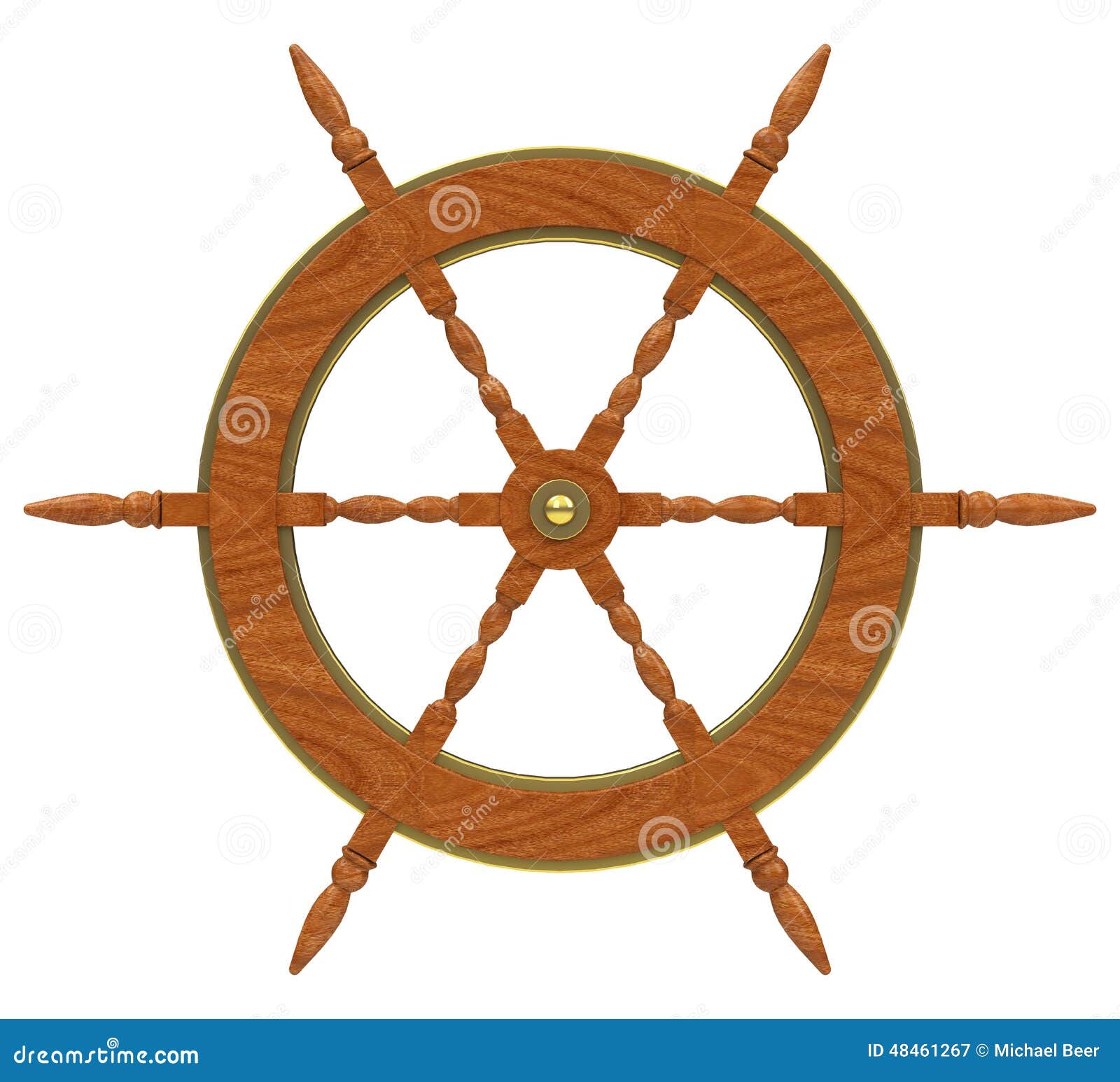 The rudder stock illustration. Illustration of steering - 48461267