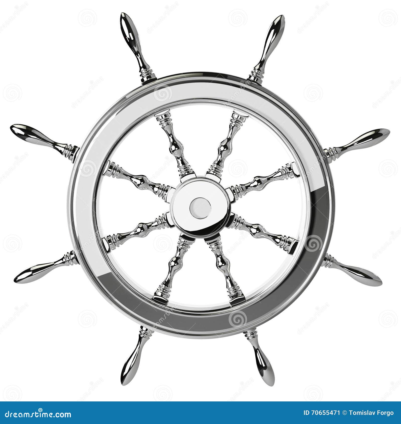 Rudder 3D Illustration Royalty-Free Stock Photography | CartoonDealer ...