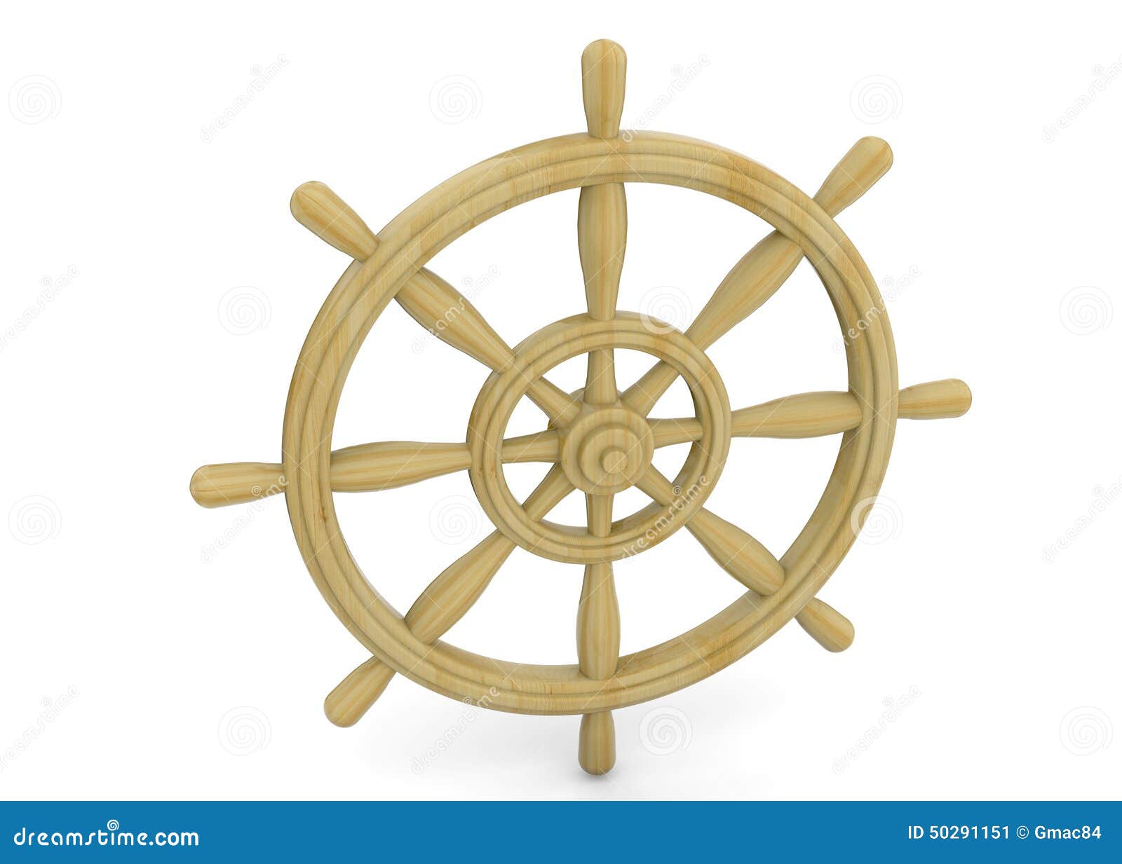 Rudder - 3d stock illustration. Illustration of govern - 50291151