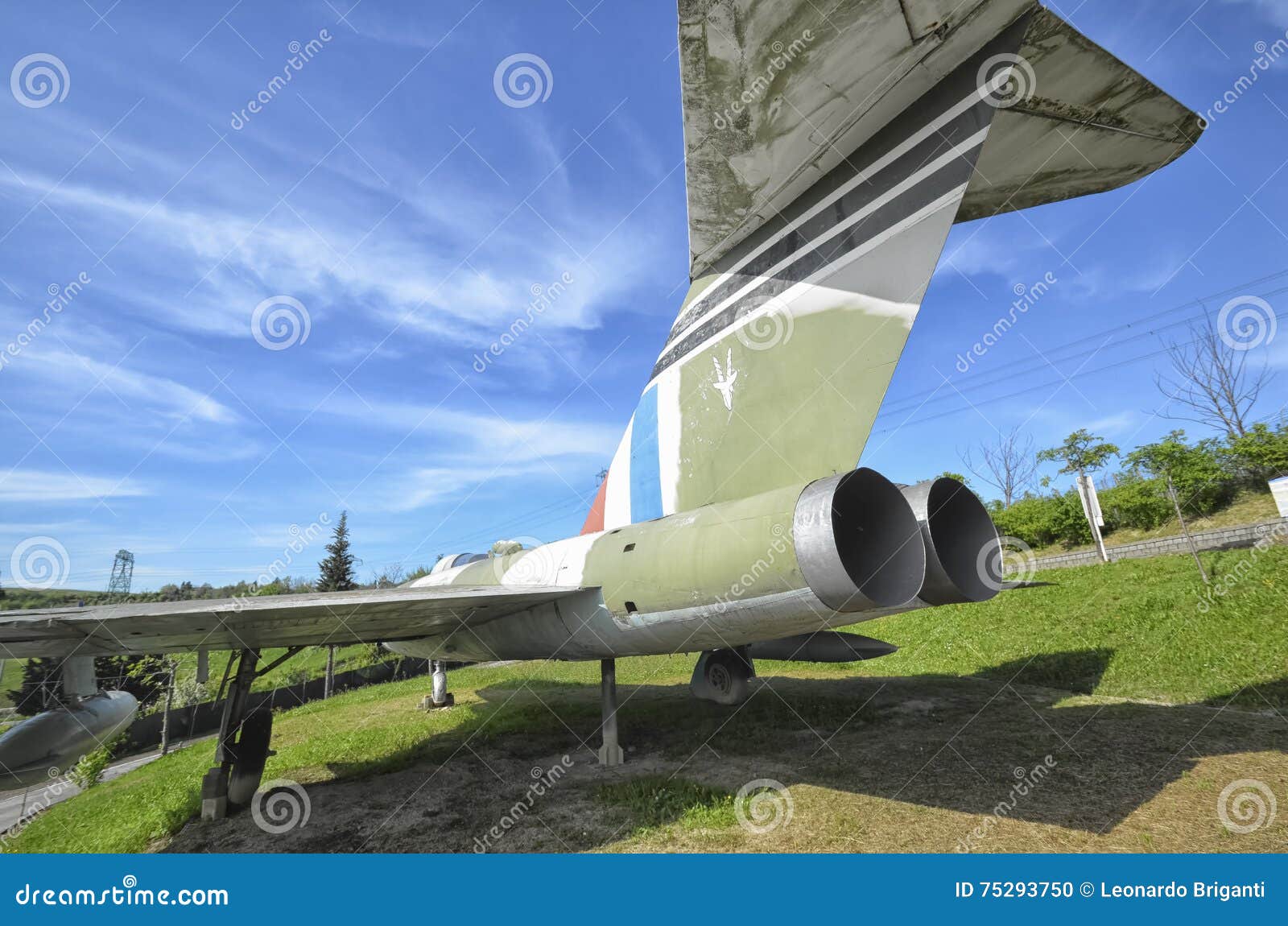 Rudder Of A Twin-engine Passenger Jet At Johannesburg International ...