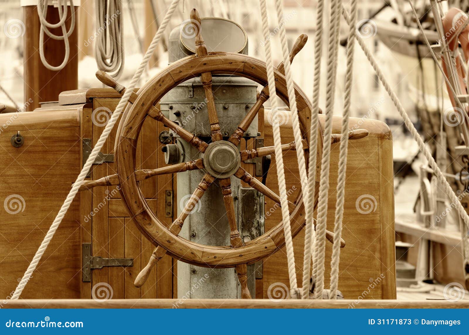 Rudder stock image. Image of sail, wooden, equipment - 31171873