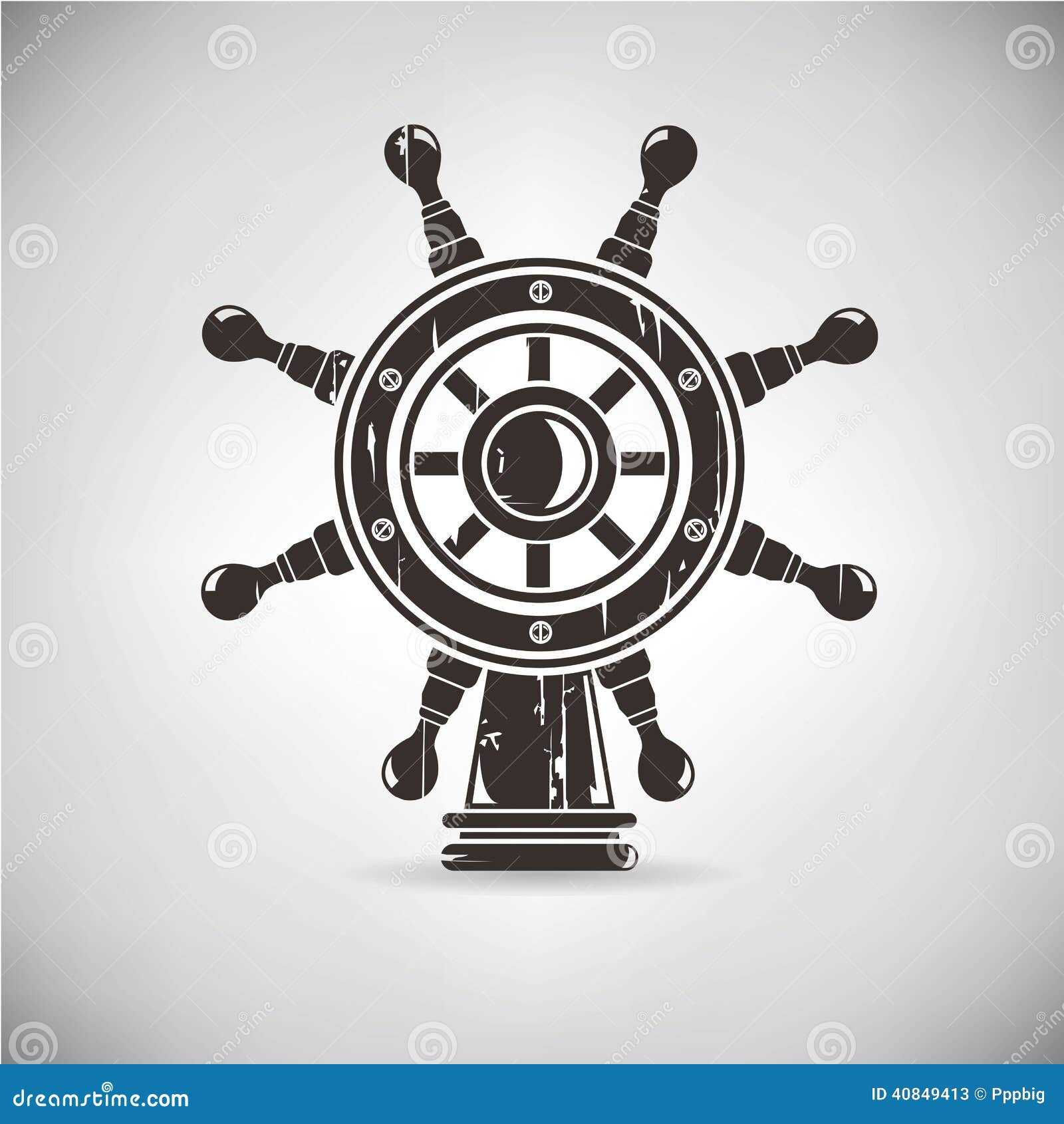 Rudder stock illustration. Illustration of adventure - 40849413