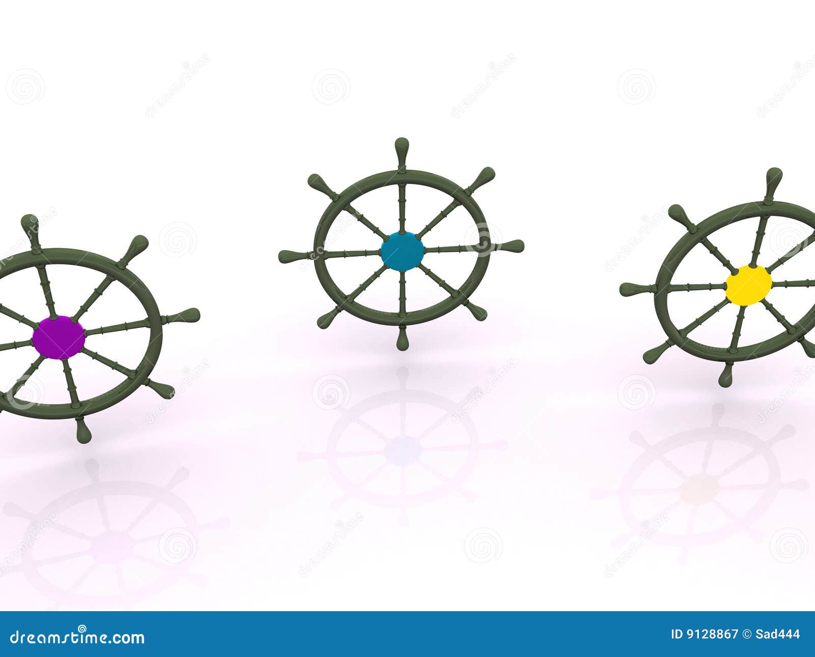 Rudders stock illustration. Illustration of sailing, wheel - 9128867